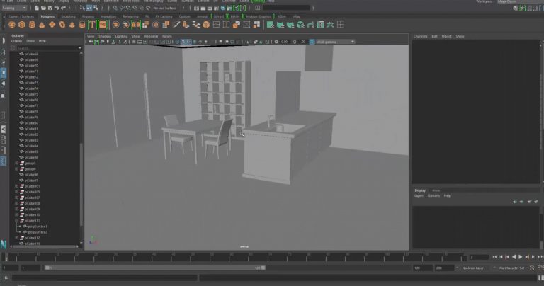 CGソフトMayaを使って、部屋のモデリング全工程を5時間で紹介する日本語チュートリアル！ | Visutor