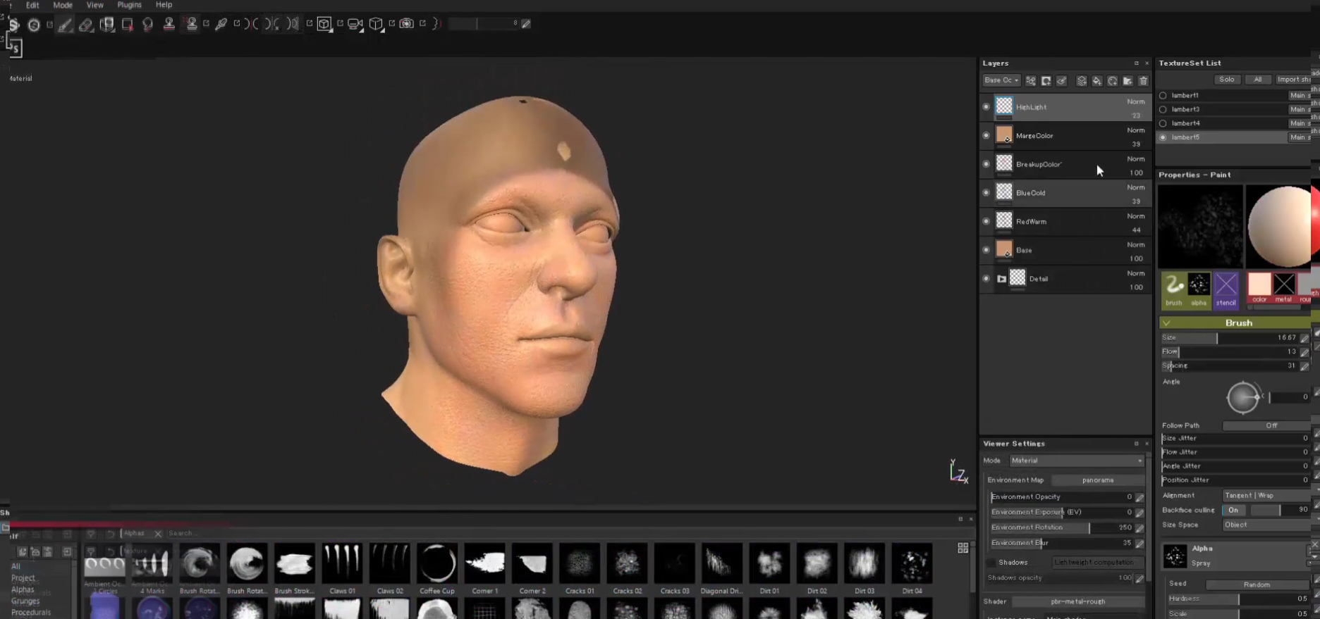 Substance Painterを使って人物の肌をペイントするチュートリアル！ | Visutor