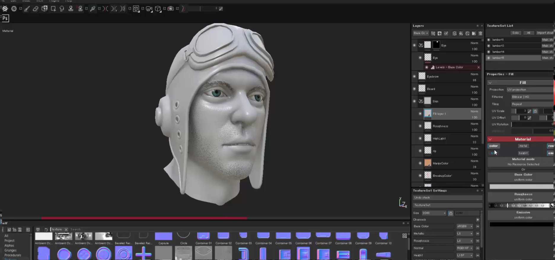 Substance Painterを使って人物の肌をペイントするチュートリアル！ | Visutor