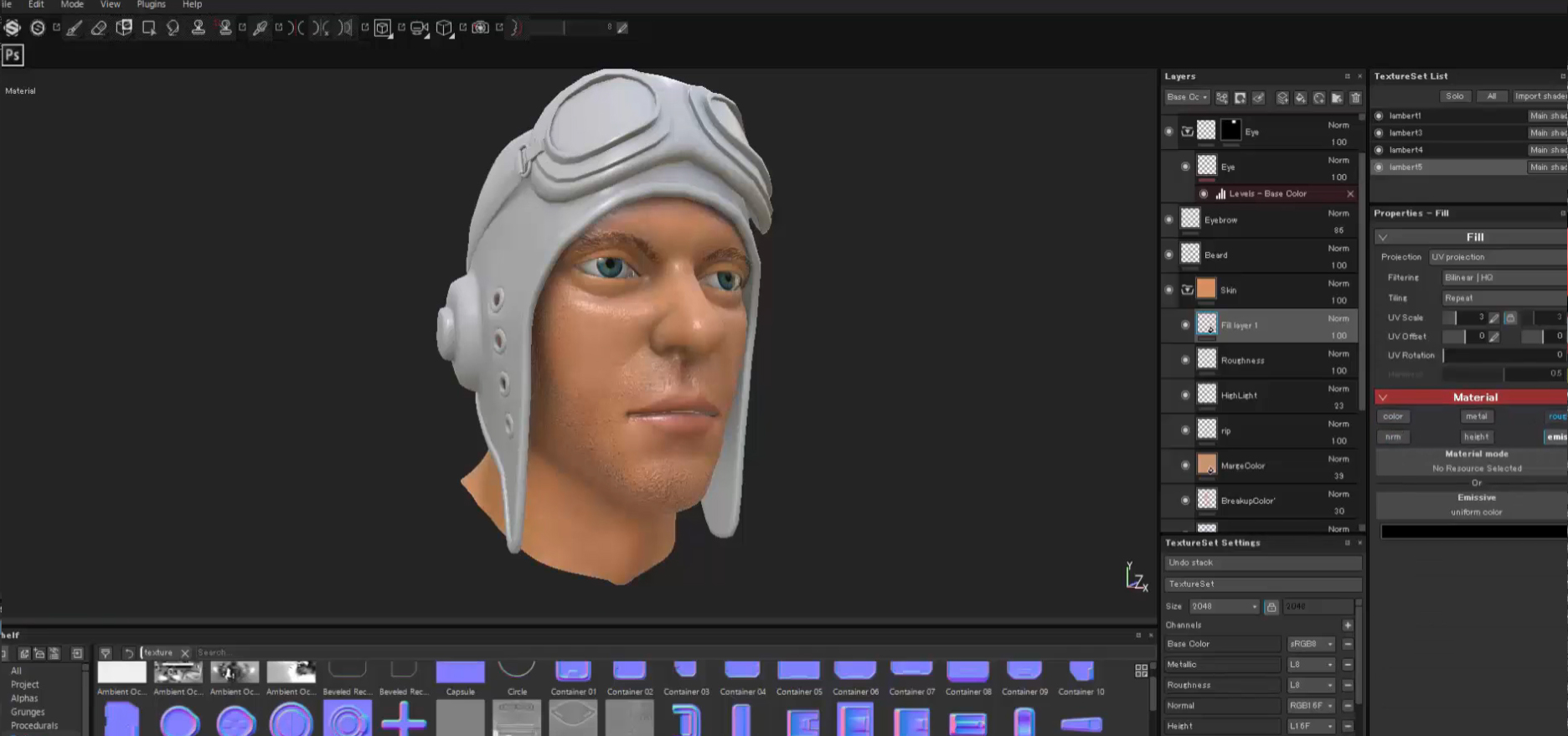 Substance Painterを使って人物の肌をペイントするチュートリアル！ | Visutor