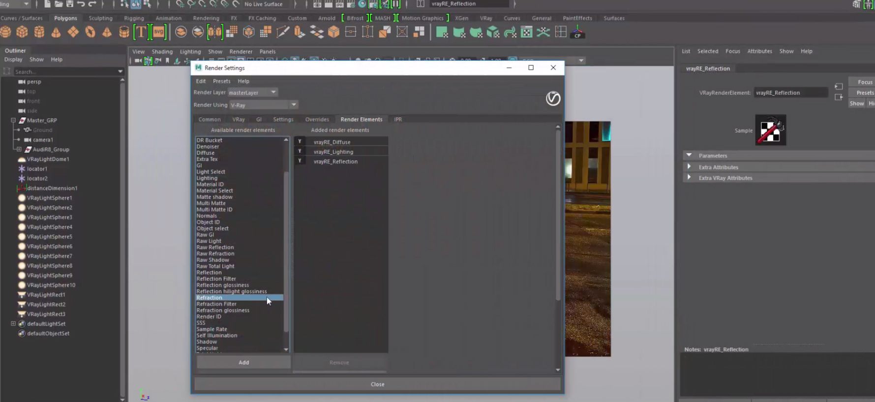 Vrayを使って車のレンダリングをするチュートリアル動画です！ | Visutor